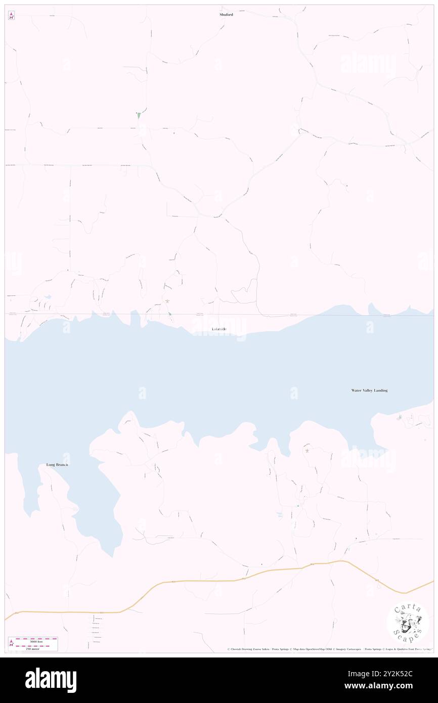 Lakeside, Yalobusha County, USA, USA, Mississippi, n 34 9' 40'', S 89 ...