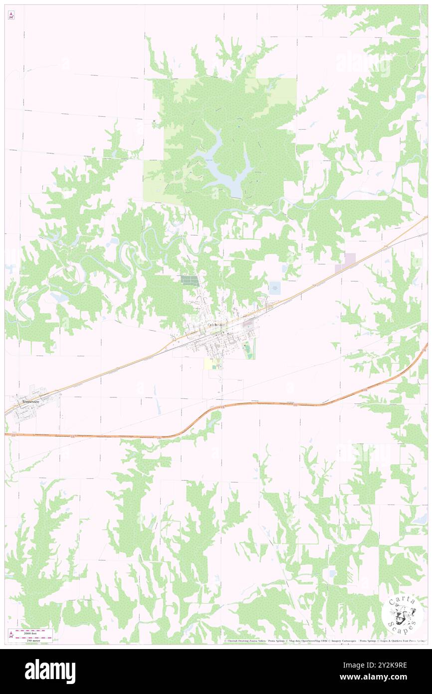 Colchester, McDonough County, USA, USA, Illinois, n 40 25' 35'', S 90 ...