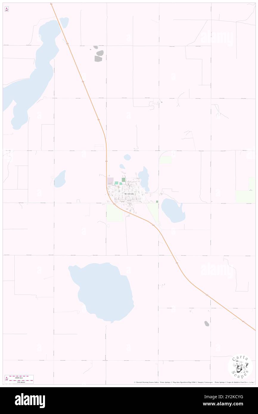 Strasburg, Emmons County, USA, USA, North Dakota, n 46 8' 0''', S 100 9 ...