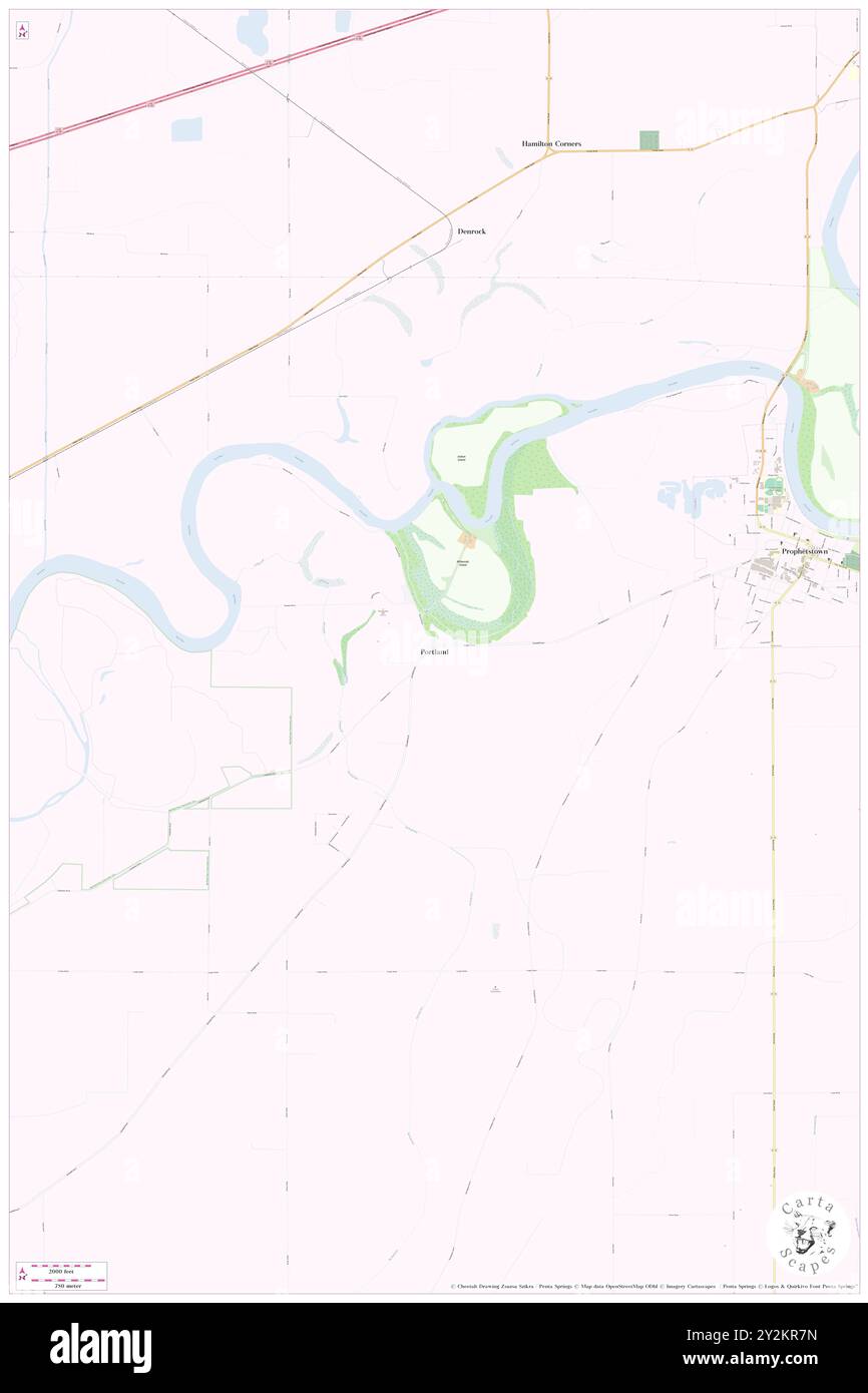 Portland, Whiteside County, USA, USA, Illinois, n 41 39' 45'', S 89 58 ...