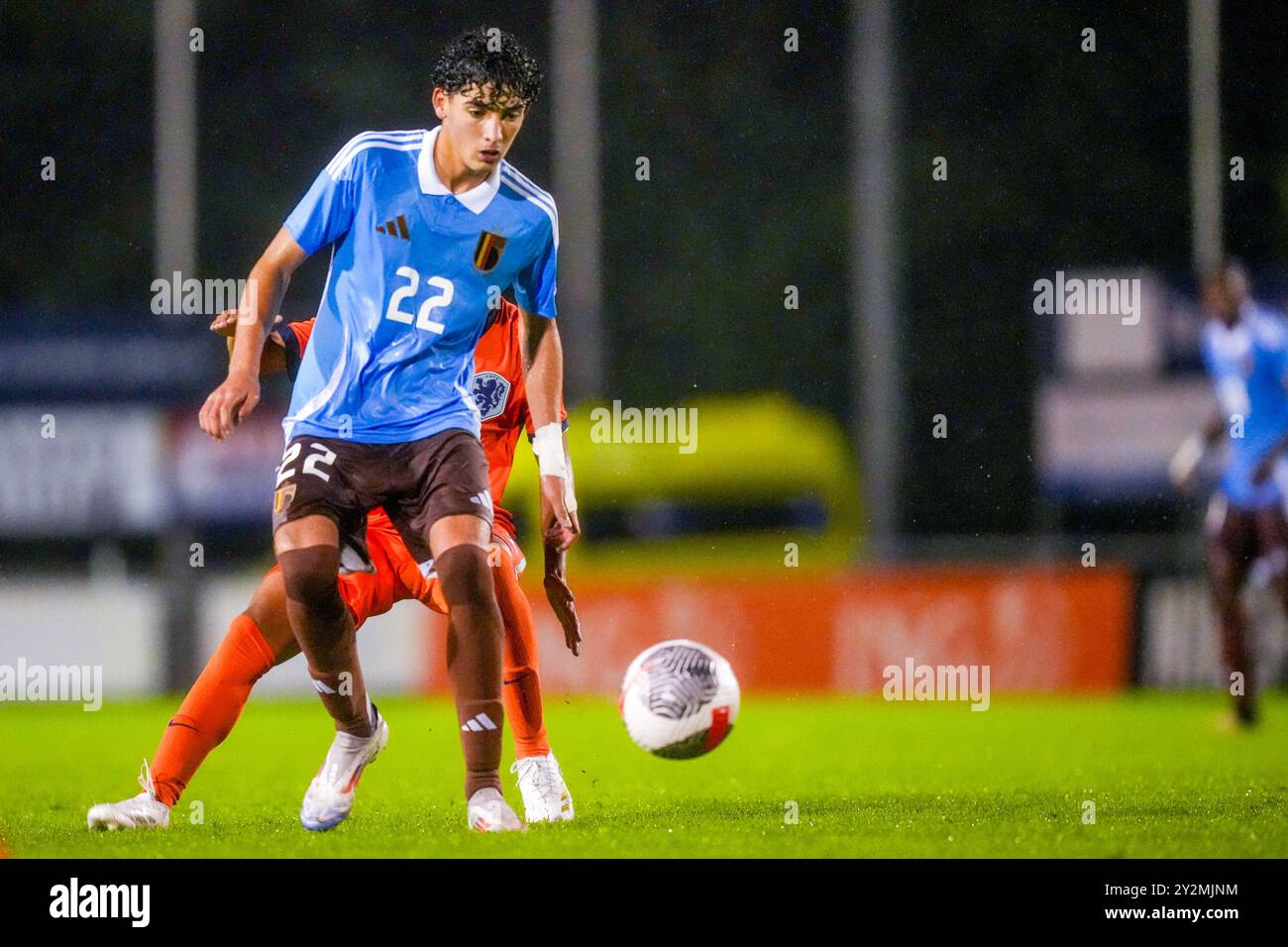 ’S-GRAVENZANDE , 10-09-2024 , Juliana Sportpark , Saison 2024 / 2025 , UEFA Europa U17 Fußball ...