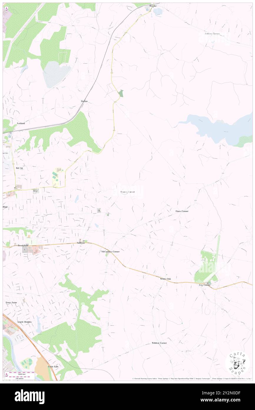 Stones Corner, Stafford County, USA, USA, Virginia, n 38 19' 41''', S ...