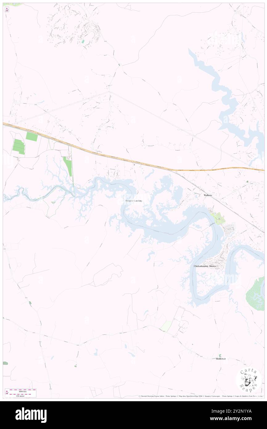 Osborn Landing, New Kent County, USA, USA, Virginia, n 37 24' 49''', S ...