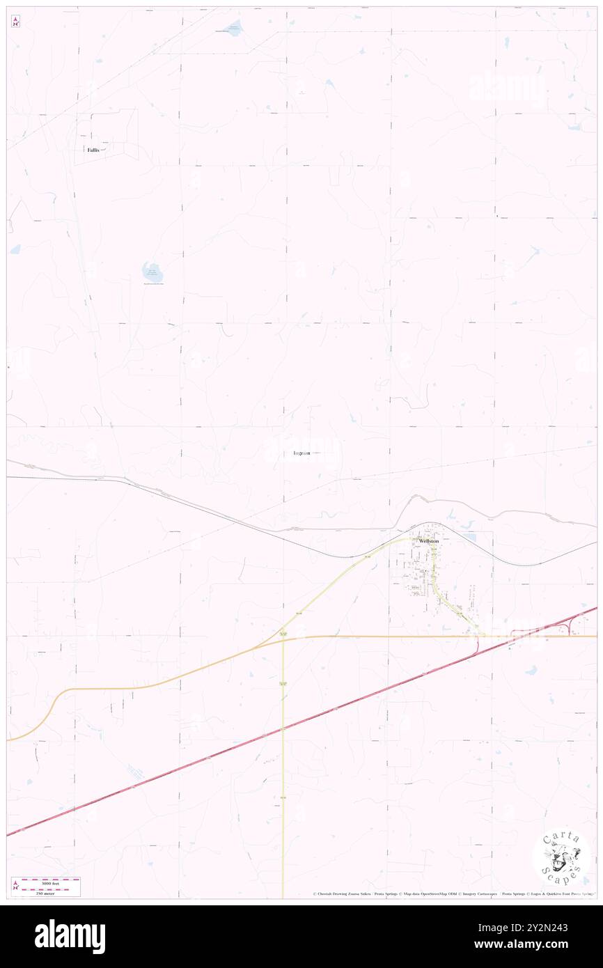 Ingram, Lincoln County, USA, Oklahoma, n 35 42' 23'', S 97 5' 6 ...
