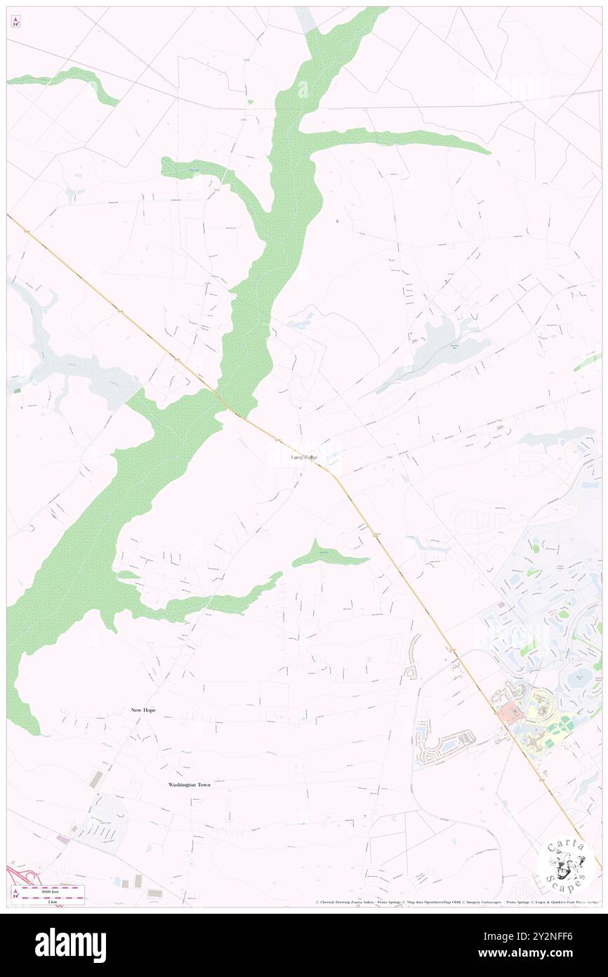 Long Ridge, Berkeley County, USA, Vereinigte Staaten, South Carolina, n ...