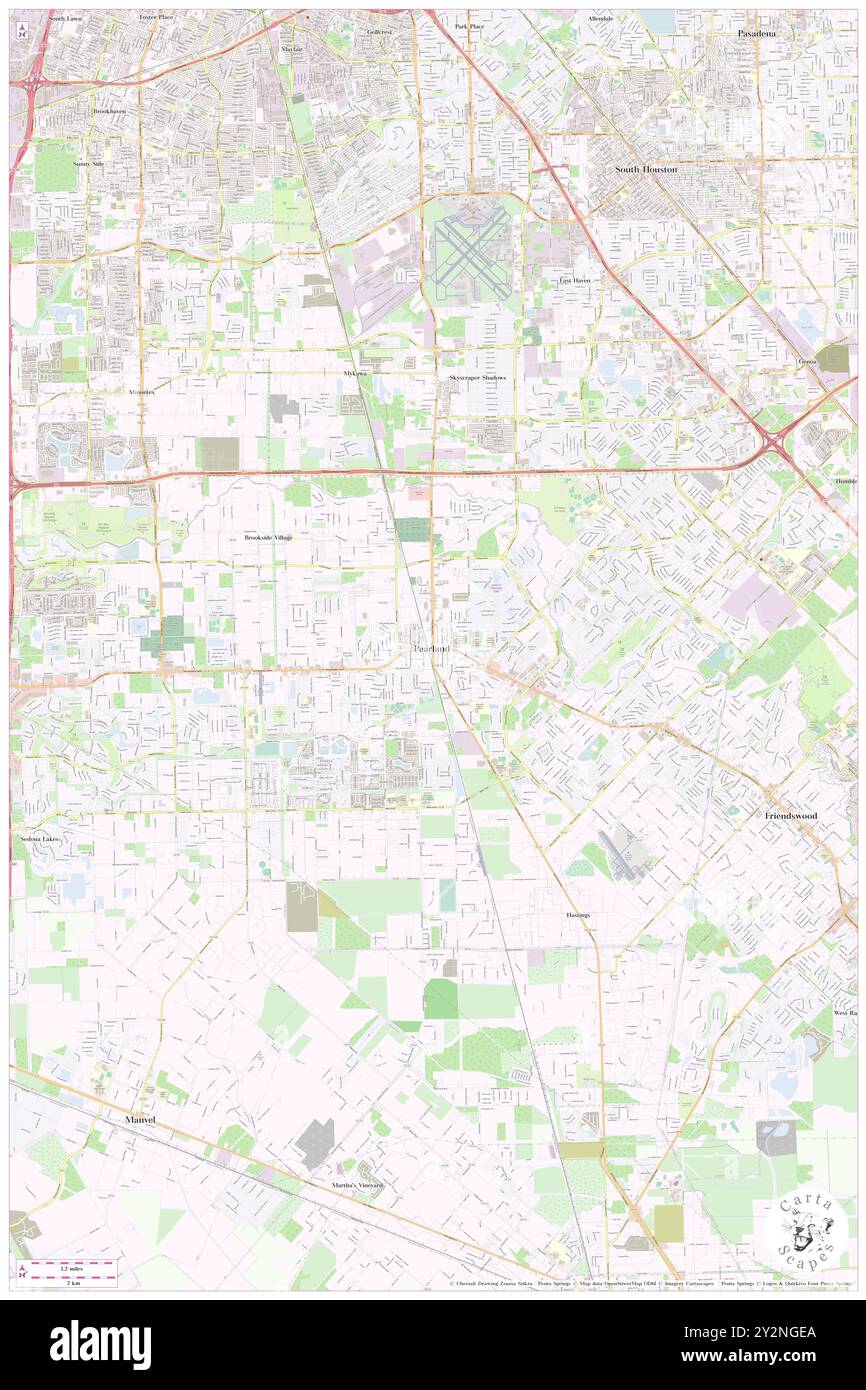 Pearland, Brazoria County, USA, USA, Texas, n 29 33' 48''', S 95 17' 9 ...