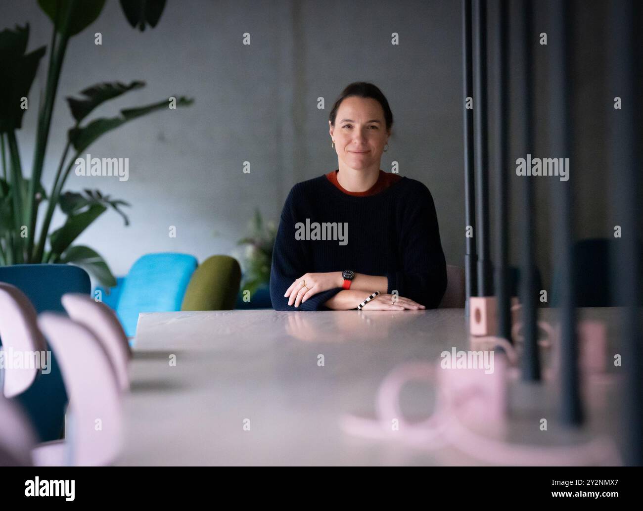 Berlin, Deutschland. September 2024. Maria Exner, Journalistin und Direktorin von "Publix ...