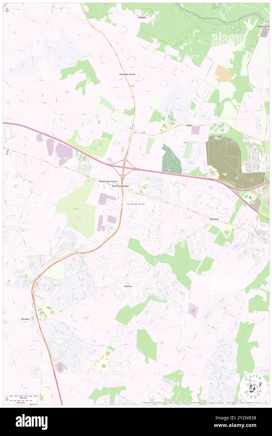 Friendship Manor, Howard County, USA, USA, Maryland, n 39 17' 53'', S ...