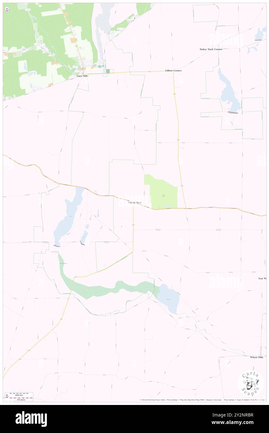 Mount Hope, Crawford County, USA, USA, Pennsylvania, n 41 35' 38''', S ...