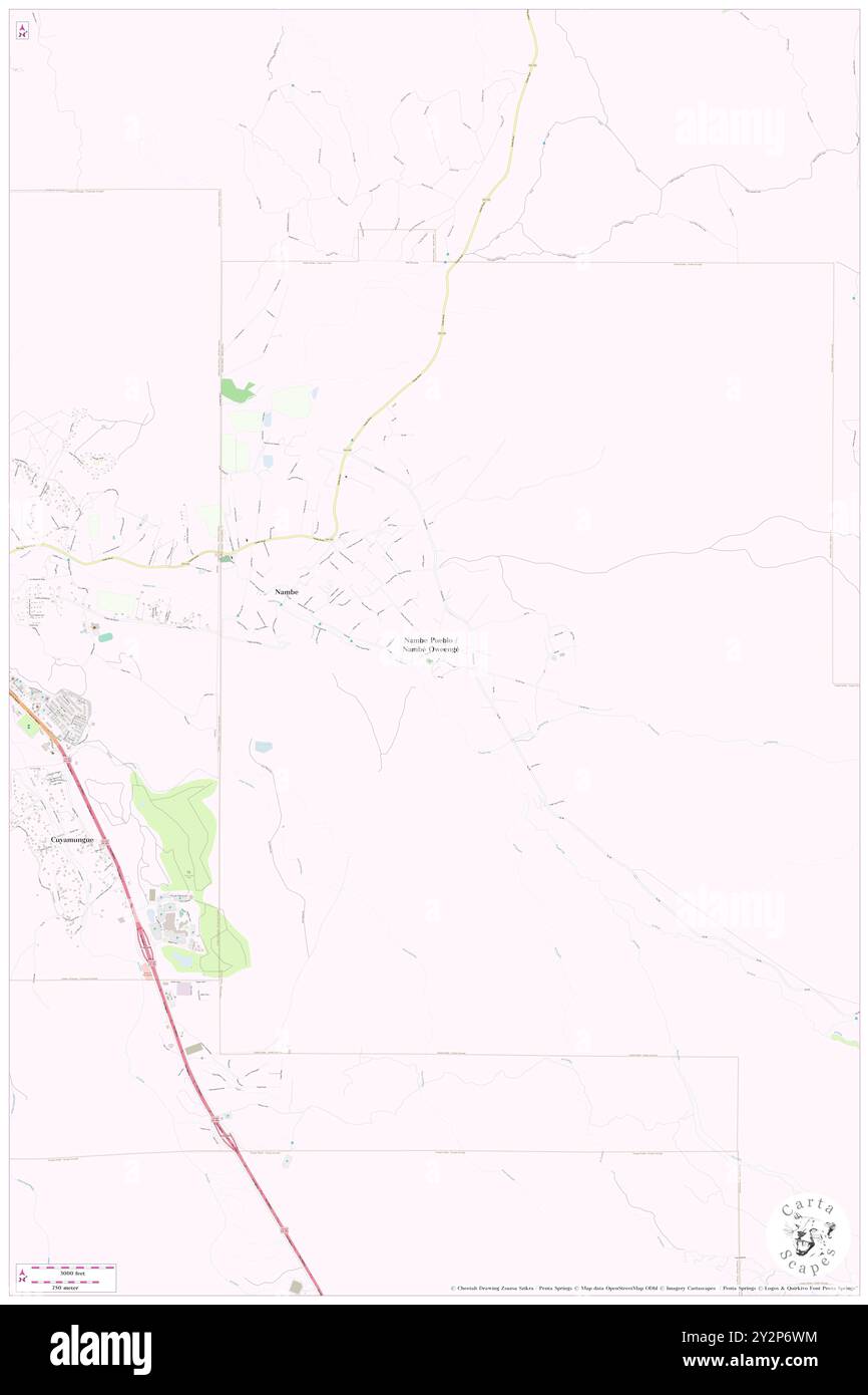 Nambe Pueblo, Santa Fe County, USA, USA, New Mexico, n 35 53' 15'', S ...