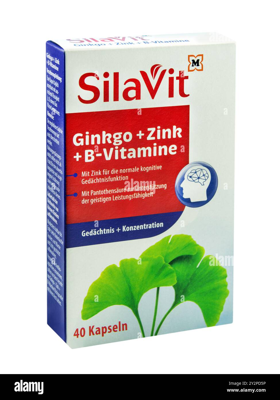 Hamburg, Deutschland - 11. September 2024: SilaVit Ginkgo Zink B ...
