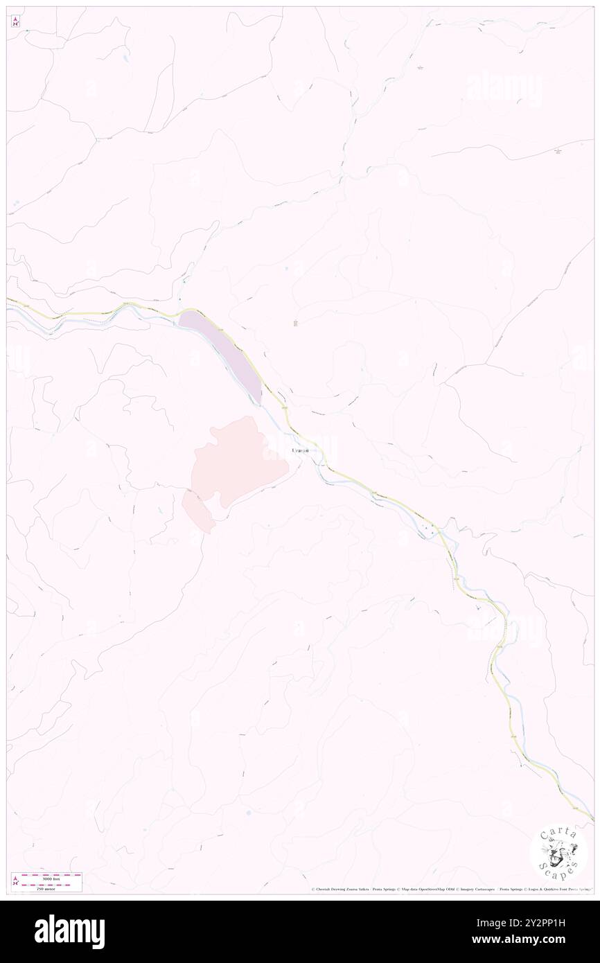 Uravan, Montrose County, USA, Vereinigte Staaten, Colorado, n 38 22' 5 ...