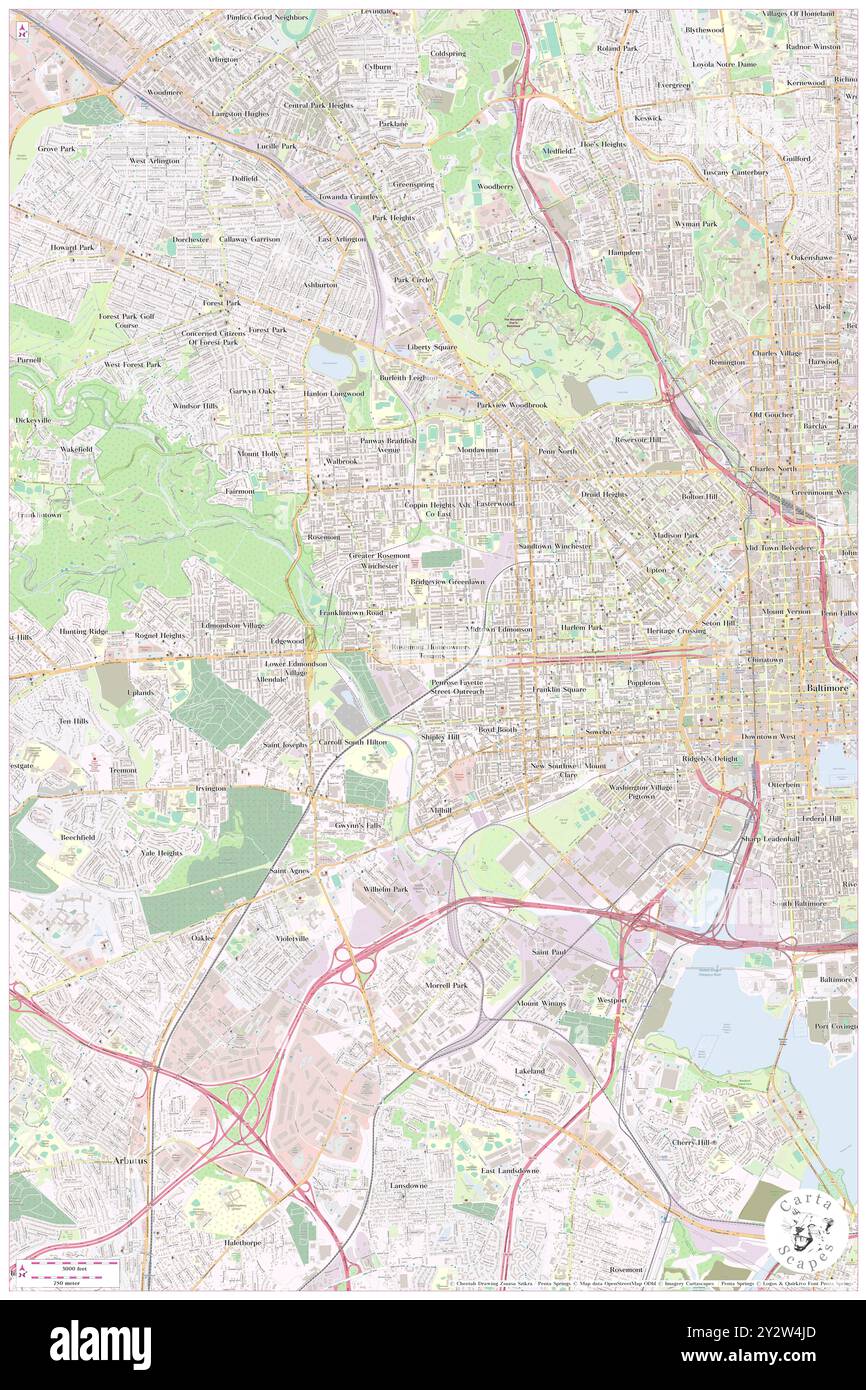 Rosemont Hauseigentümer/Mieter, City of Baltimore, USA, USA, Maryland ...