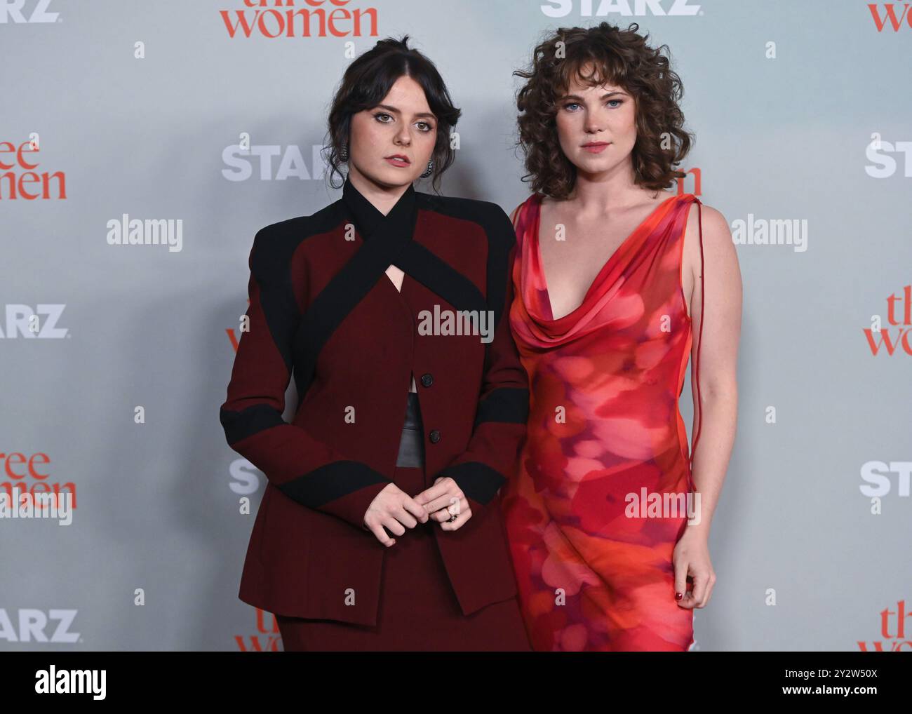 Gabrielle Creevy und Jess Gabor nehmen am 9. September 2024 in New York ...