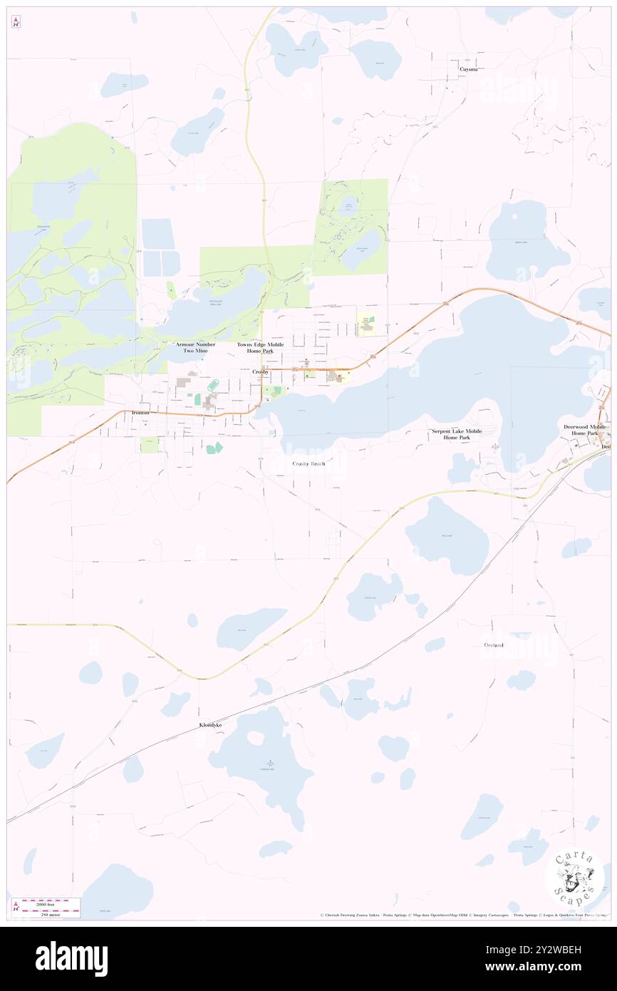 Crosby Beach, Crow Wing County, USA, USA, Minnesota, n 46 28' 17'', S ...