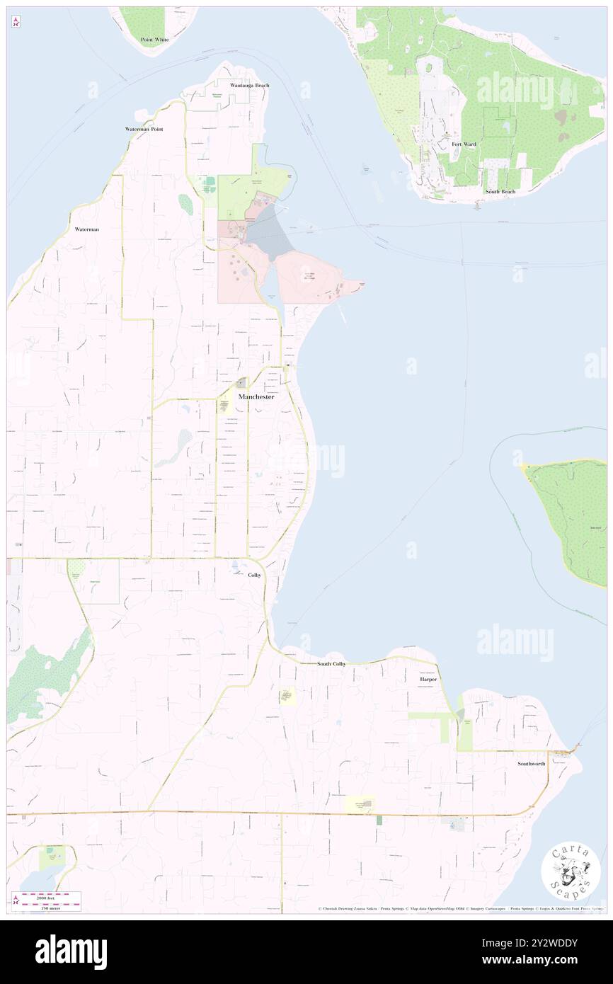 Colchester, Kitsap County, USA, USA, Washington, n 47 32' 42''', S 122 ...