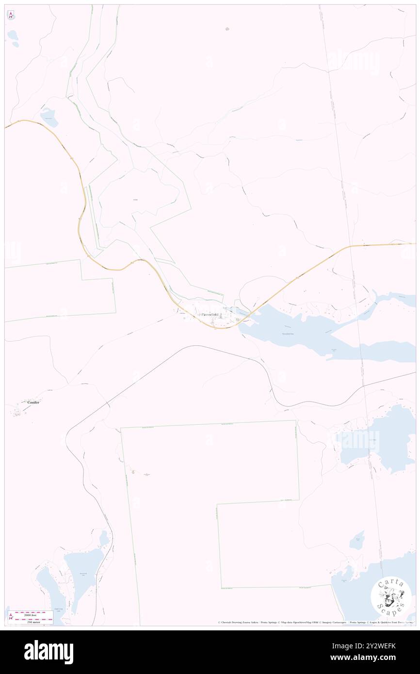 Piercefield, St. Lawrence County, USA, Vereinigte Staaten, New York, n ...