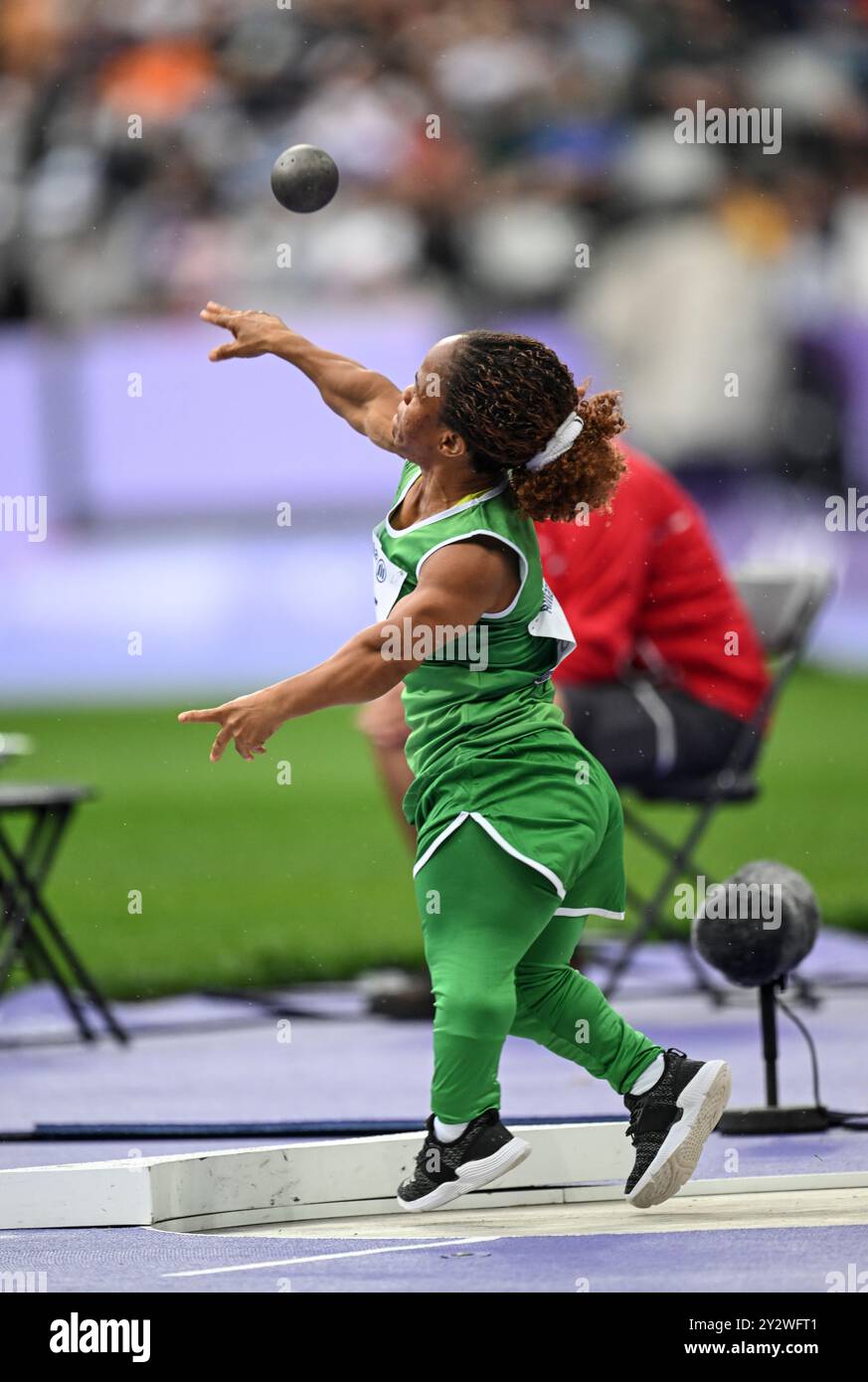 Lauritta Onye aus Nigeria trat am 7. September 2024 bei den ...