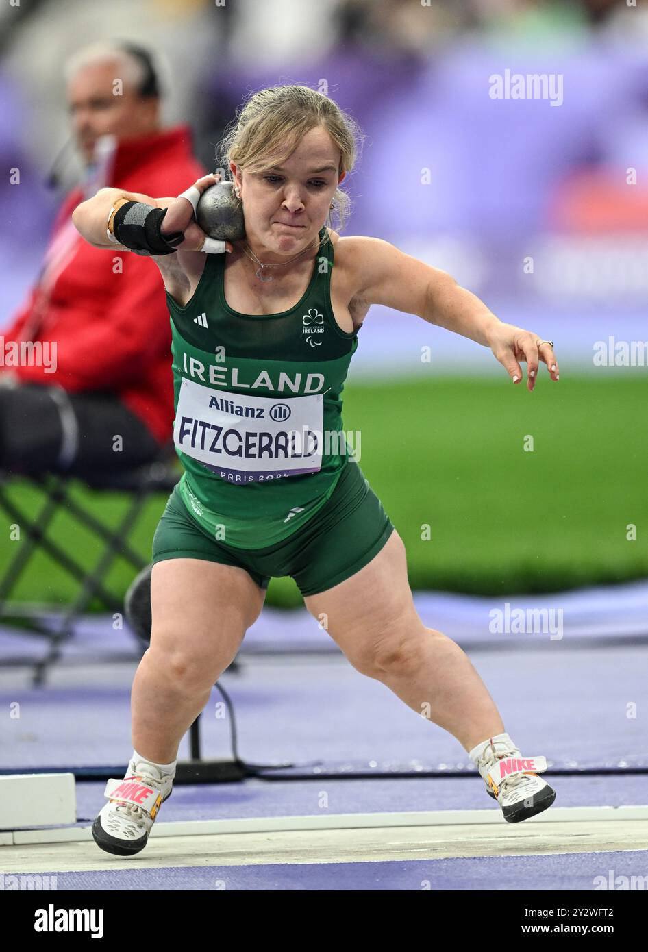 Mary Fitzgerald aus Irland trat am 7. September 2024 bei den ...