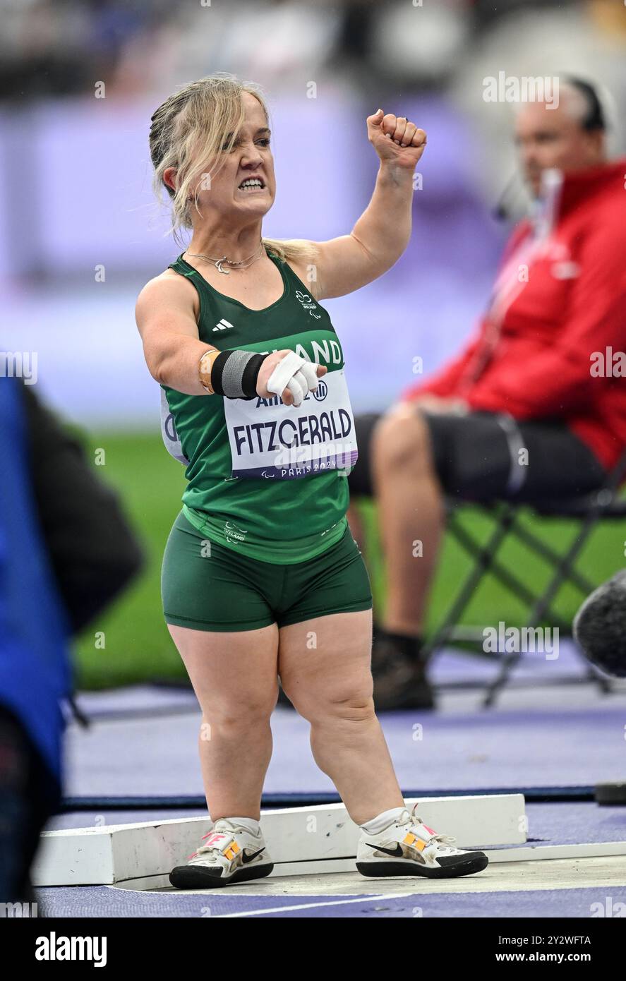 Mary Fitzgerald aus Irland trat am 7. September 2024 bei den ...