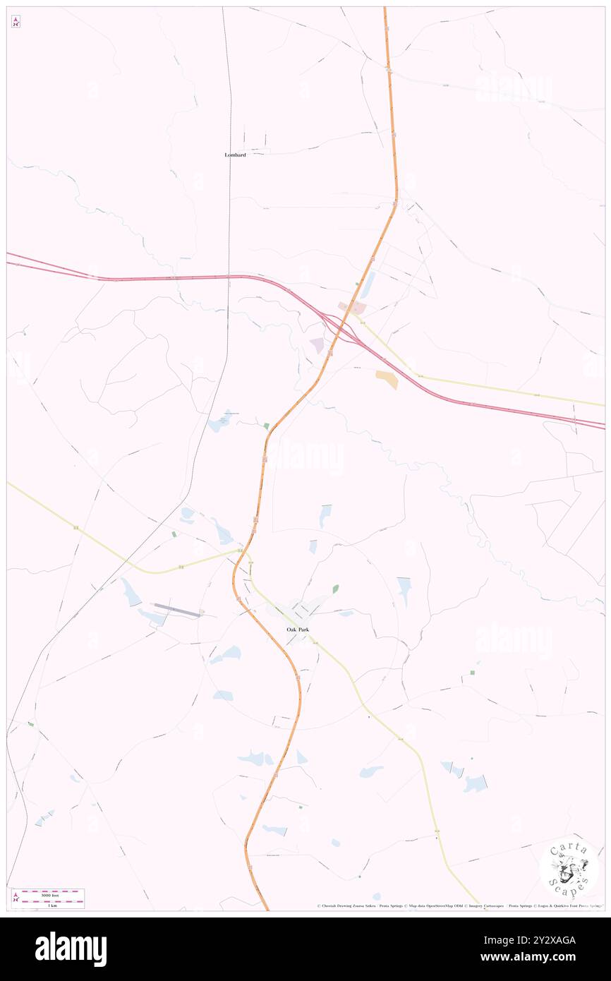 Oak Park, Emanuel County, USA, USA, Georgia, n 32 21' 29'', S 82 18' 52 ...
