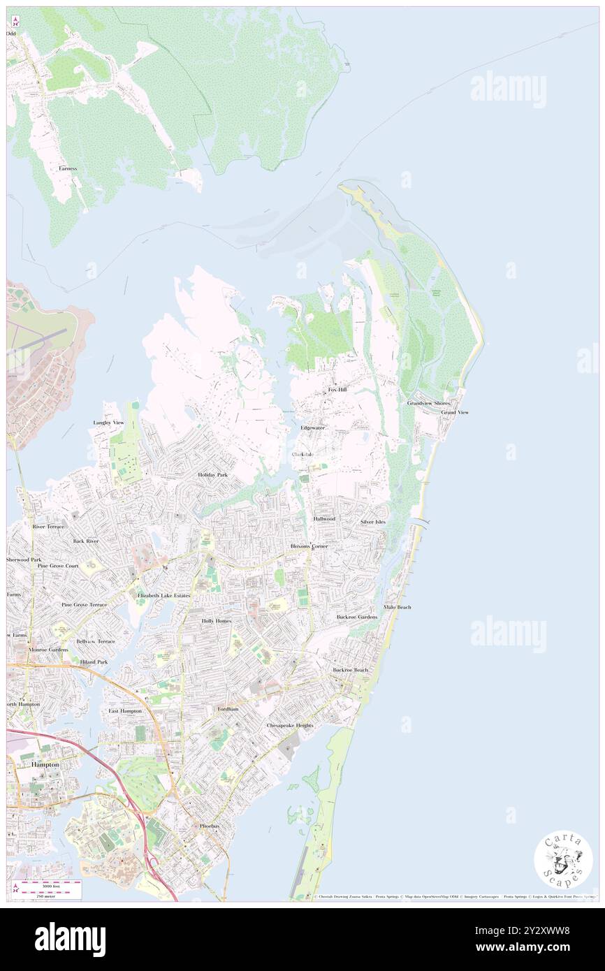 Clarkdale, City of Hampton, USA, USA, Virginia, n 37 4' 19'', S 76 18 ...