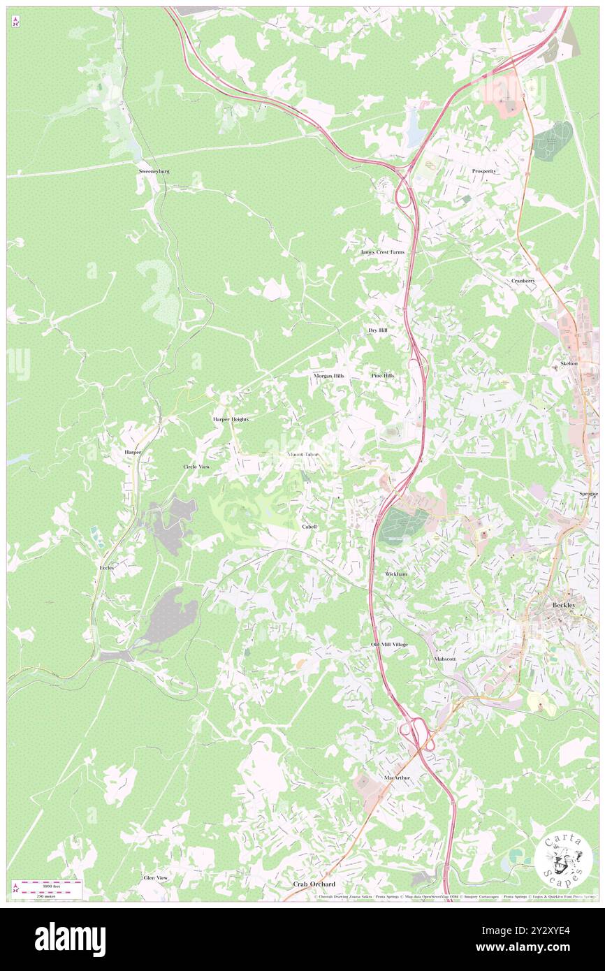 Mount Tabor, Raleigh County, USA, USA, West Virginia, n 37 47' 54'', S ...