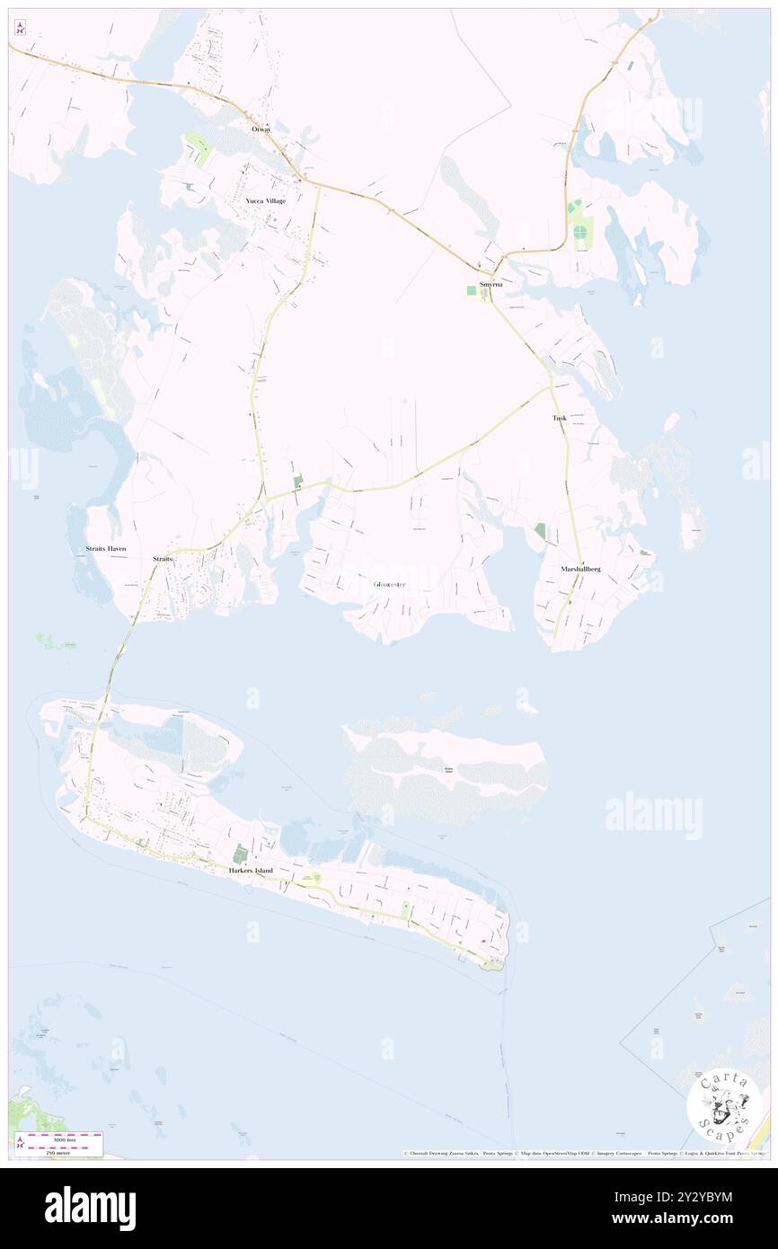 Gloucester, Carteret County, USA, Vereinigte Staaten, North Carolina, n ...