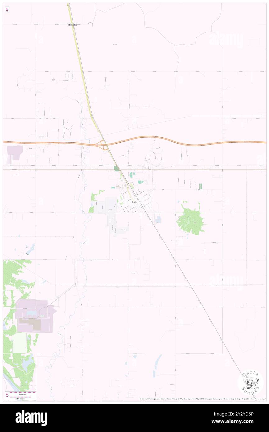 Inola, Rogers County, USA, Oklahoma, n 36 9' 4''', S 95 30' 33'', Karte ...
