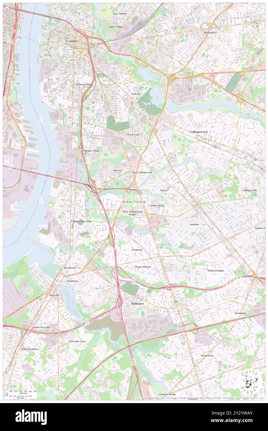 Haddon, Camden County, USA, New Jersey, n 39 53' 51'', S 75 5' 45 ...