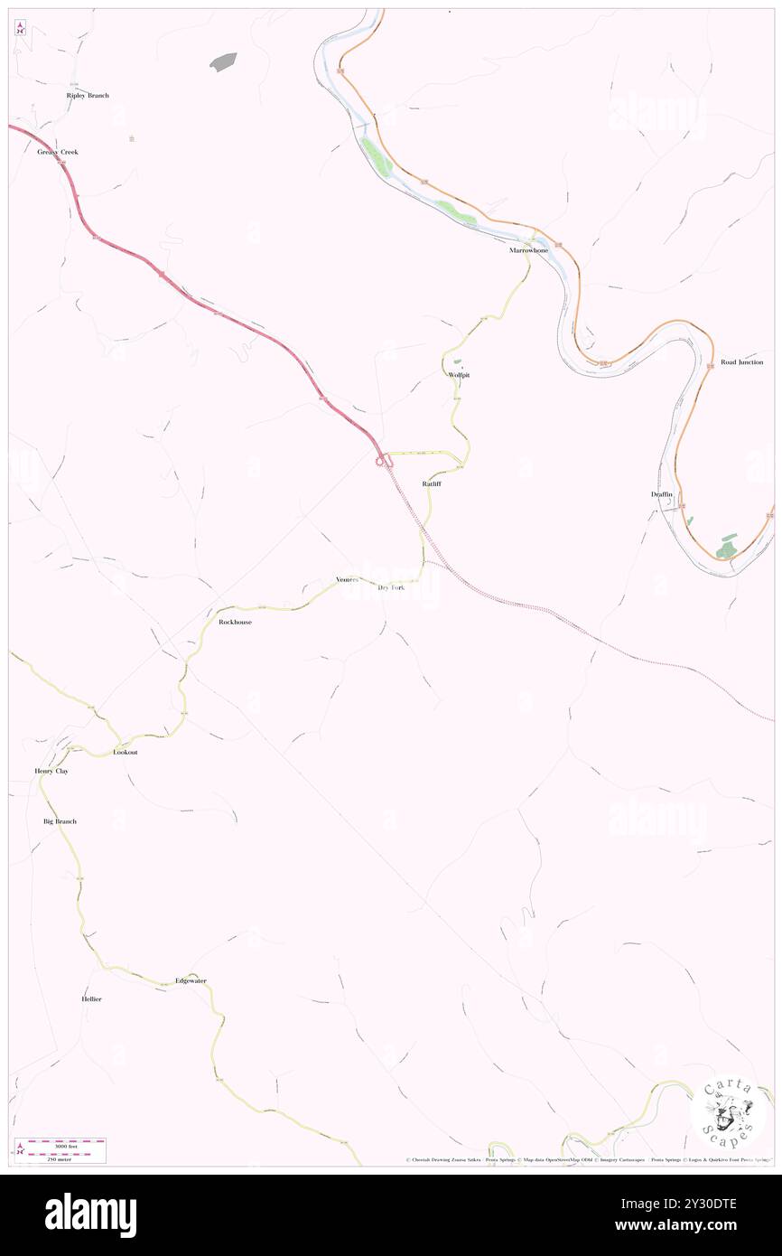 Dry Fork, Pike County, USA, USA, Kentucky, n 37 19' 50'', S 82 25' 54 ...