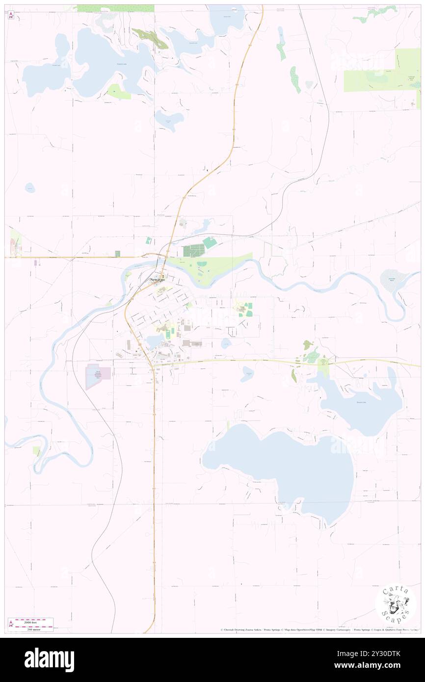 Brookhaven Estates Mobile Home Park, Newaygo County, USA, USA, Michigan ...