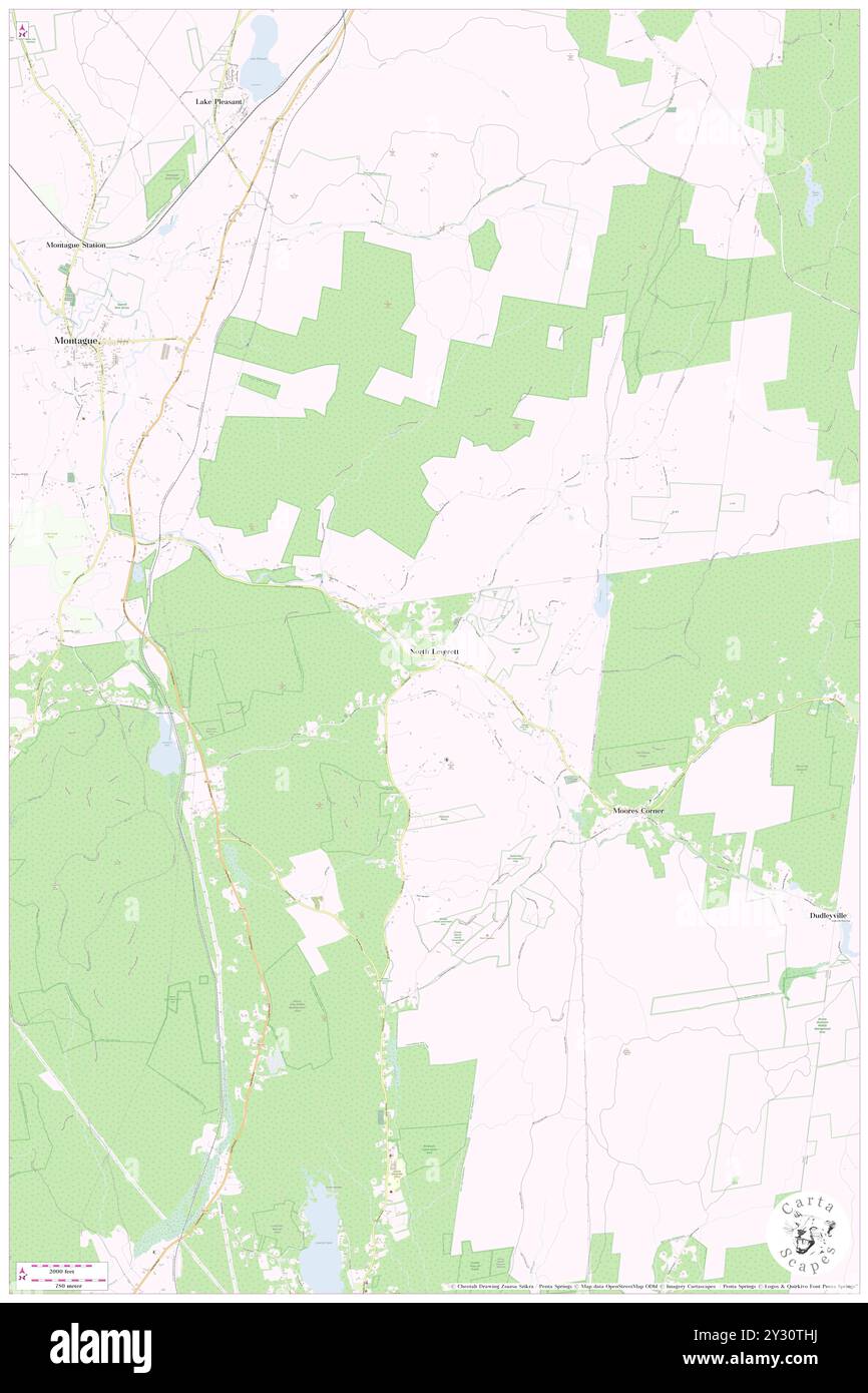 North Leverett, Franklin County, USA, USA, Massachusetts, n 42 30' 30 ...