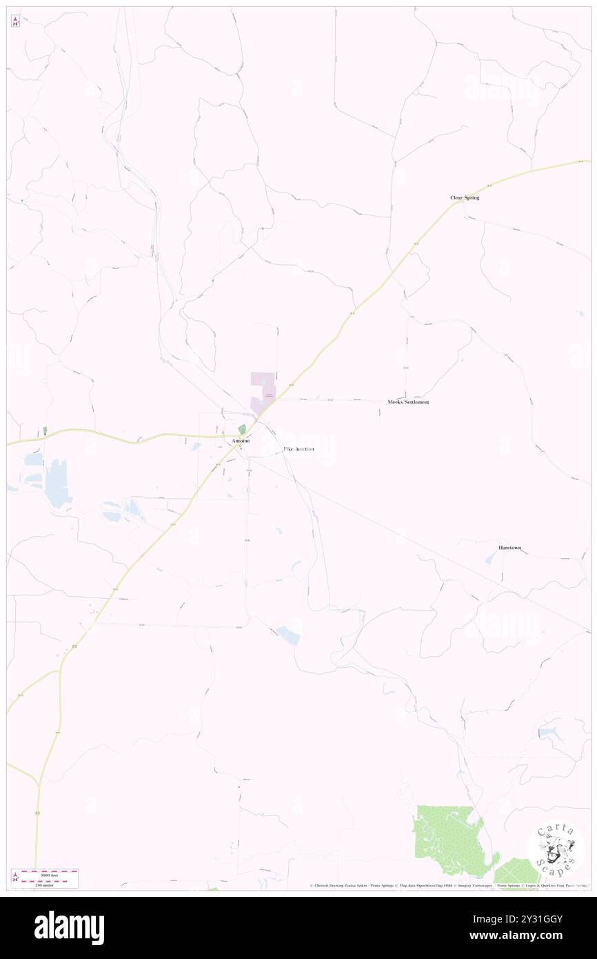 Pike Junction, Clark County, USA, USA, Arkansas, n 34 2' 6'', S 93 24 ...