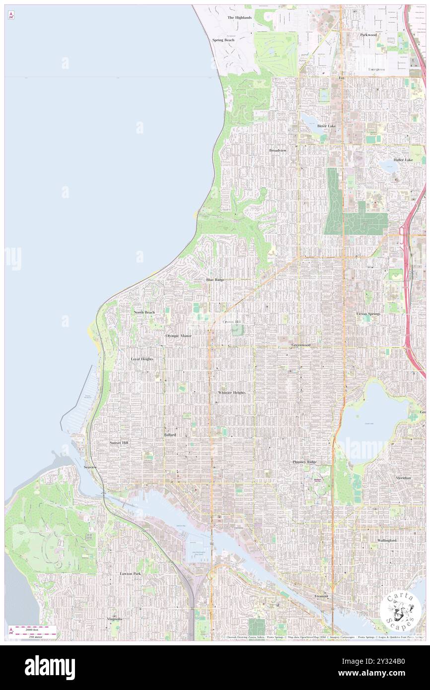 Crown Hill, King County, USA, USA, Washington, n 47 41' 40'', S 122 22 ...