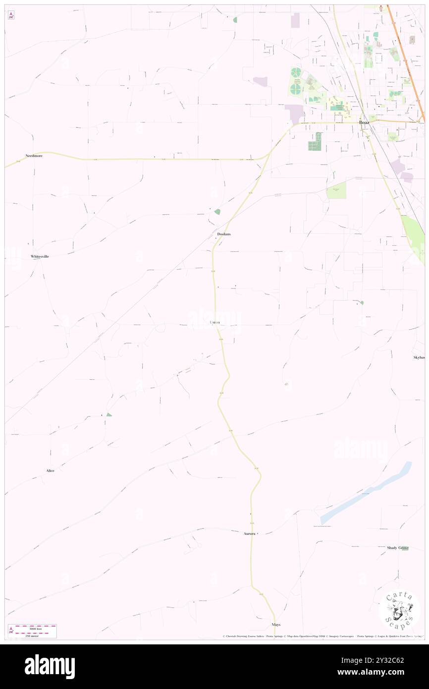 Union, Etowah County, USA, Vereinigte Staaten, Alabama, n 34 9' 31 ...