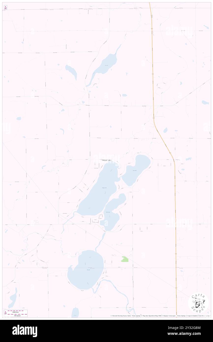 Briggs Lake, Sherburne County, USA, USA, Minnesota, n 45 30' 30''', S ...