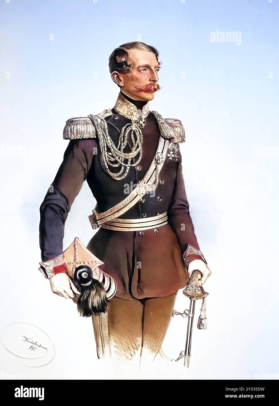 Hermann Reichsgraf von Nostitz-Rieneck geb. 29. Juli 1812 in Türmitz ...