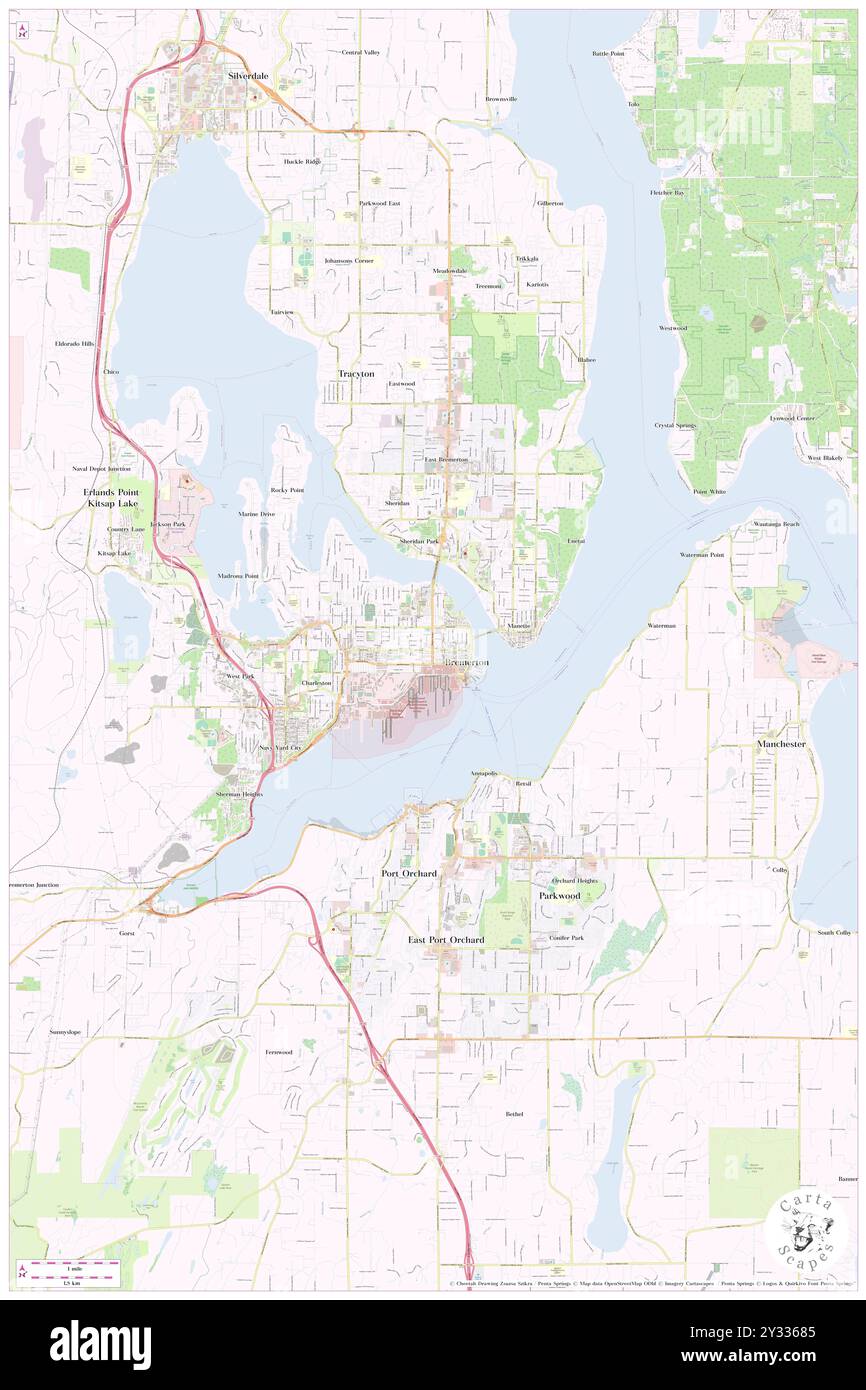 Bremerton, Kitsap County, USA, USA, Washington, n 47 34' 2'', S 122 37 ...