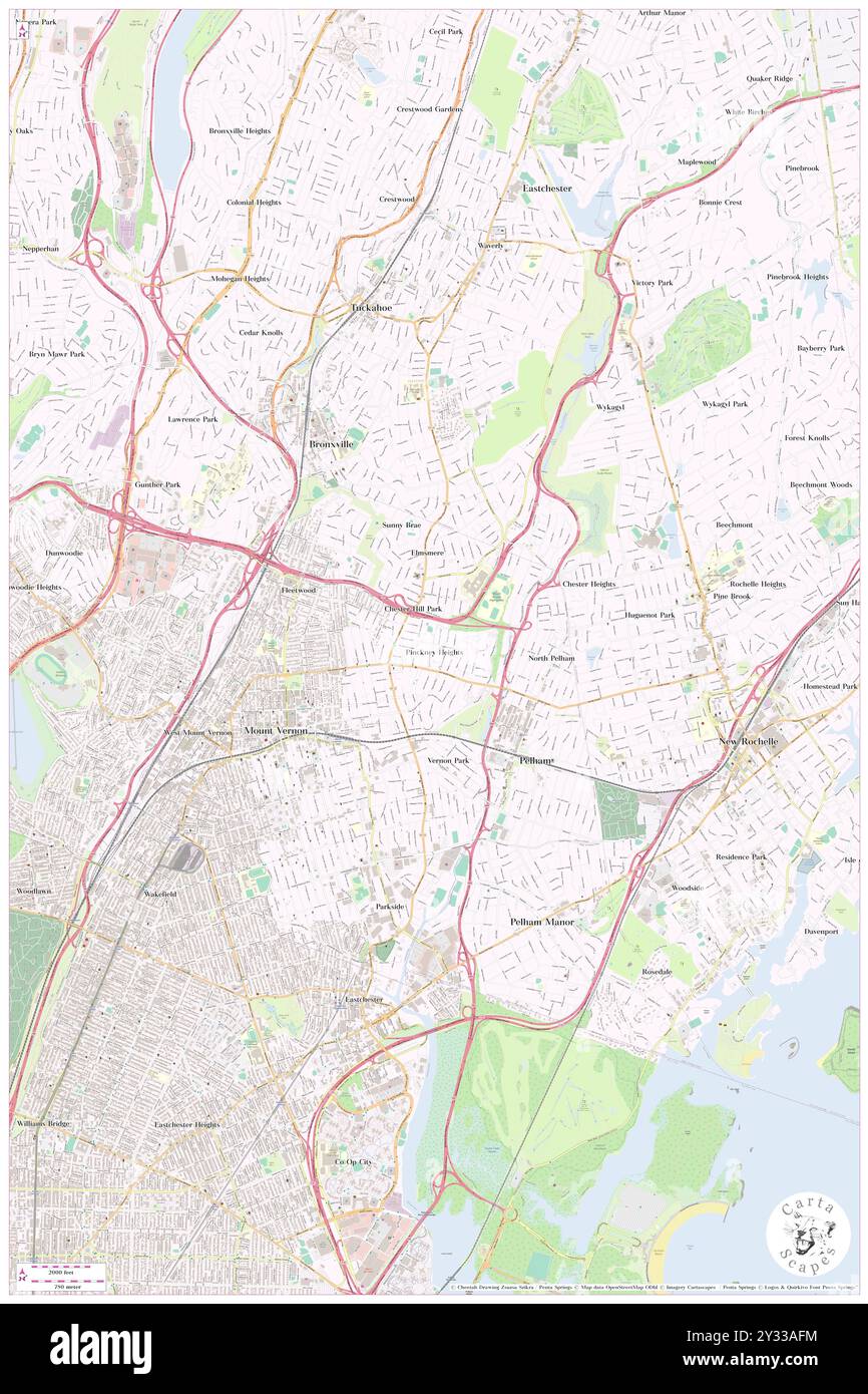 Pinckney Heights, Westchester County, USA, USA, New York, n 40 55' 10 ...