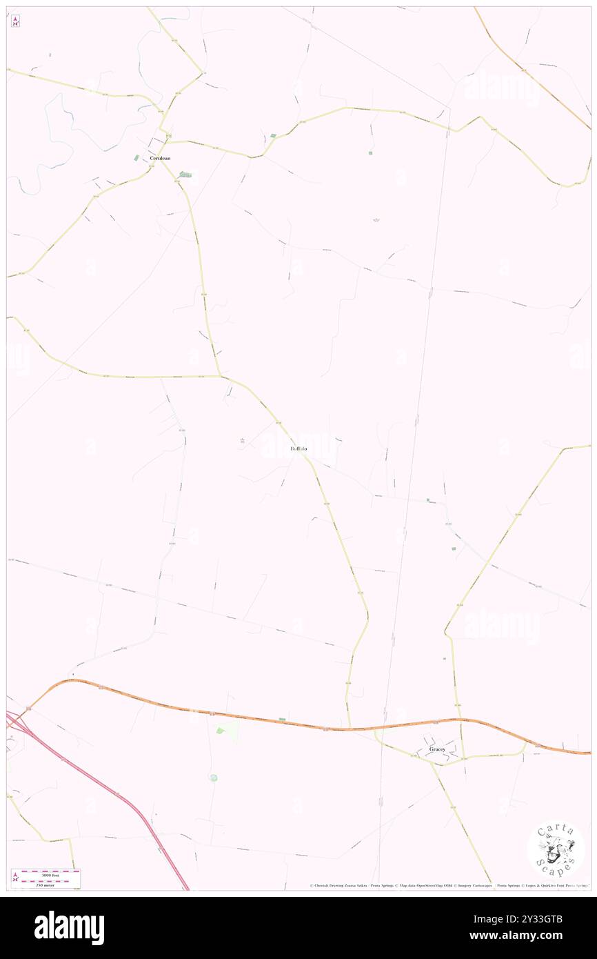 Buffalo, Trigg County, USA, USA, Kentucky, n 36 55' 10'', S 87 41' 10 ...