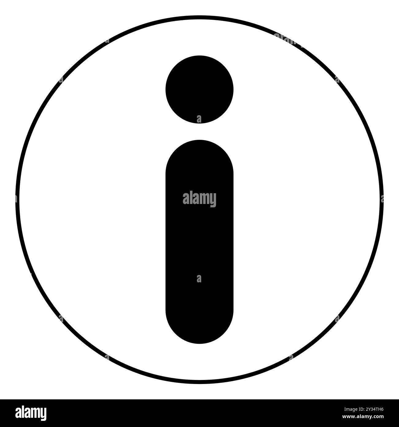 Vektor des Informationssymbols. Abbildung des Symbols „Info“ und „FAQ ...