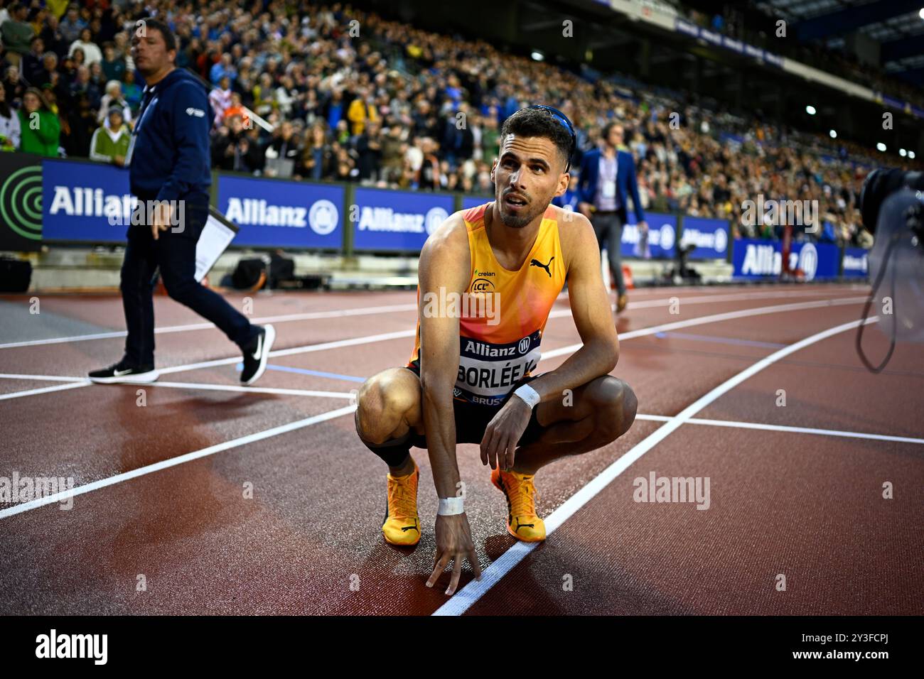 Brüssel, Belgien September 2024. Der belgische Kevin Borlee wurde am ...