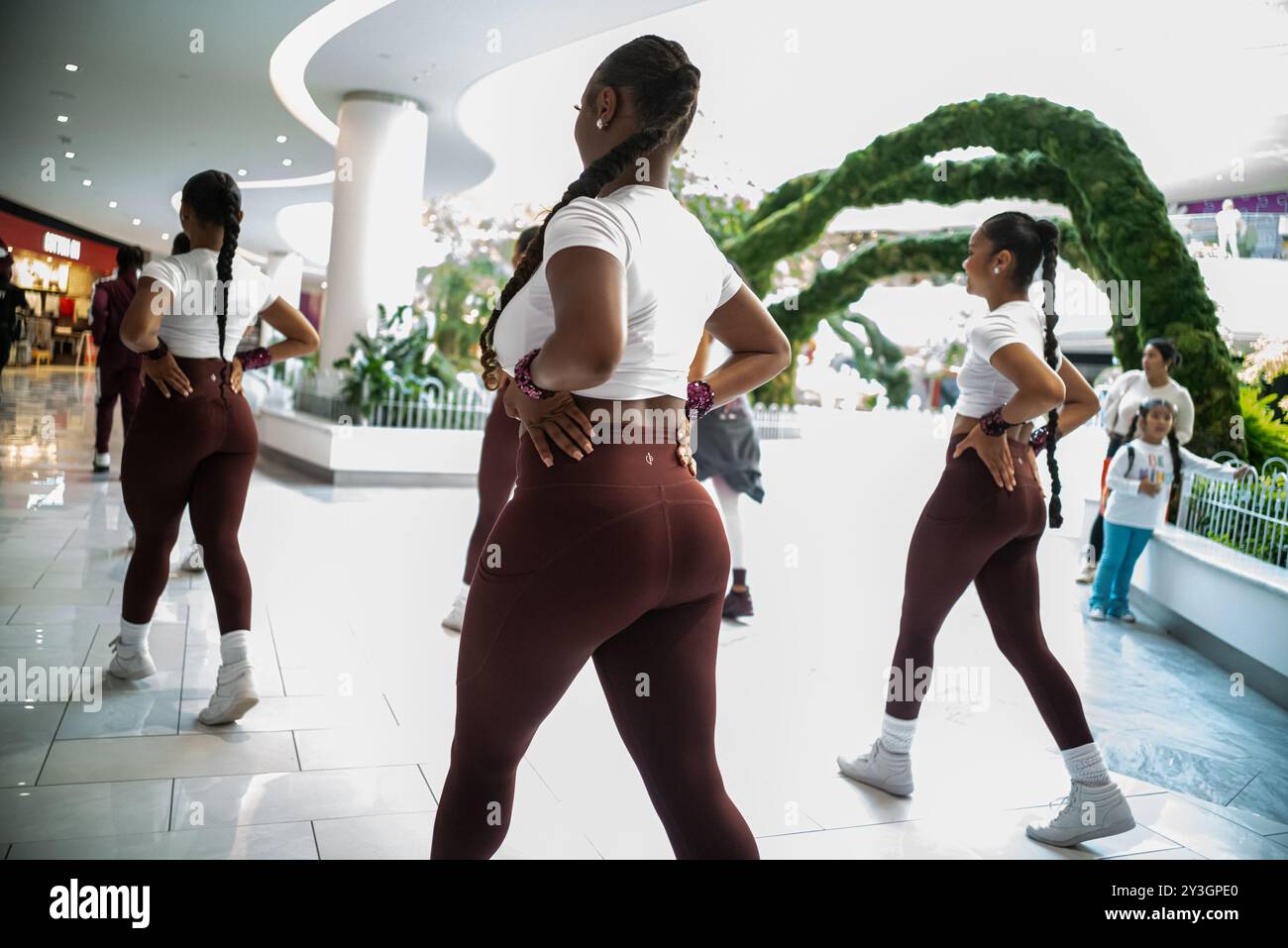 East Rutherford, New Jersey, USA. September 2024. Die Morehouse College ...