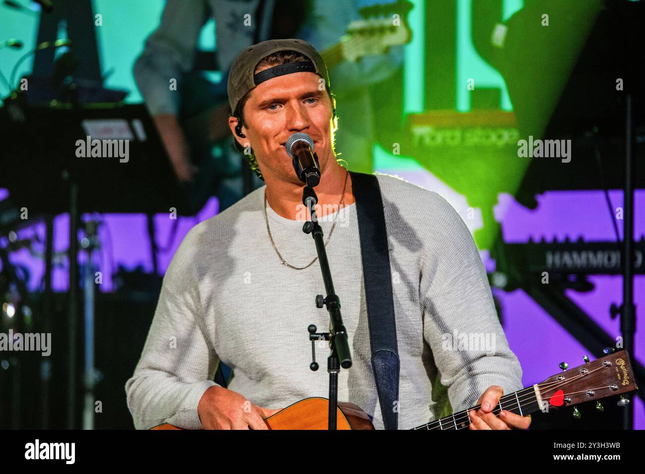 Edmonton, Kanada. September 2024. Die Reklaws, Stuart Walker, treten im ...