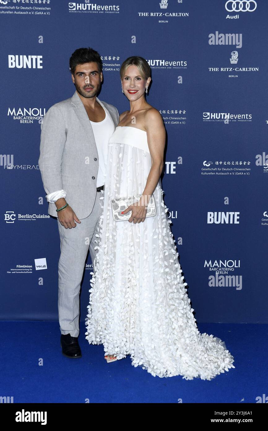 Wolke Hegenbarth mit Freund Oliver Vaid / Verleihung DEUTSCHER ...