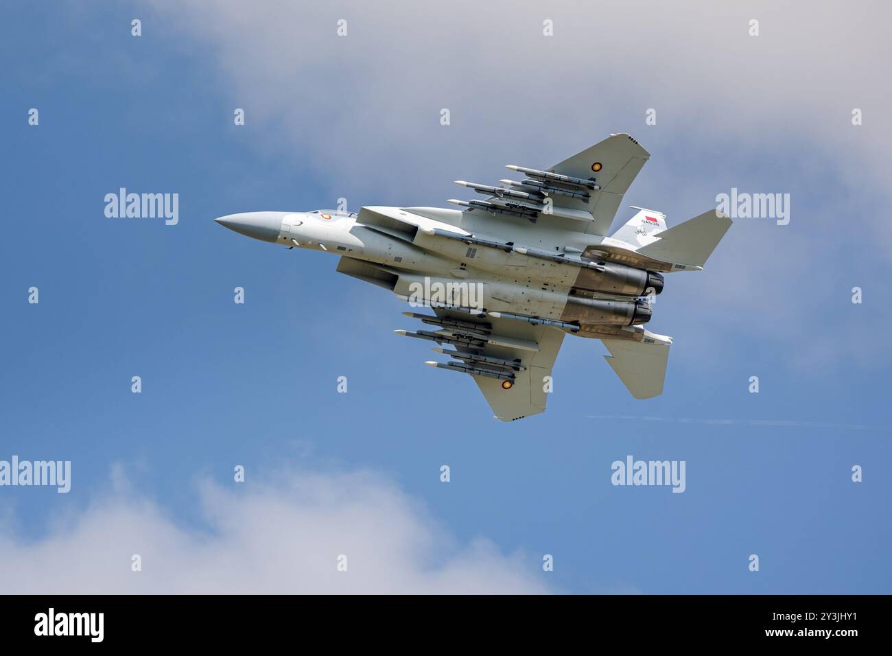 Qatari Emiri Air Force - Boeing F-15QA Ababil, Auftritt beim Royal ...