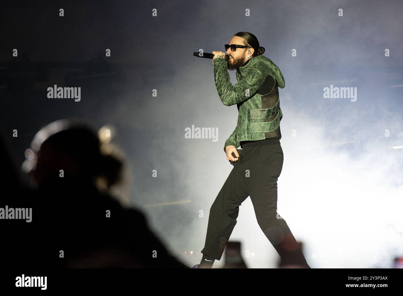 Frankreich. September 2024. Rapper SCH tritt zum ersten Mal auf der ...