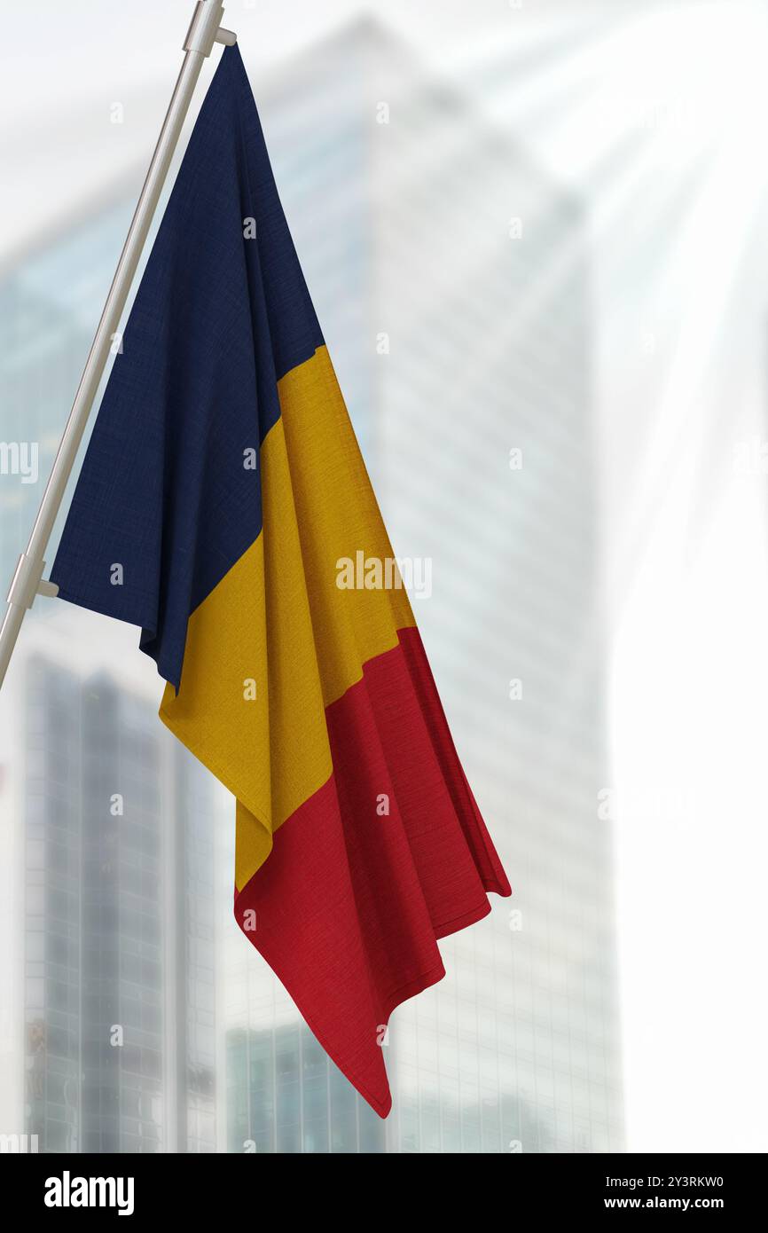 Offizielle flagge von tschad -Fotos und -Bildmaterial in hoher ...