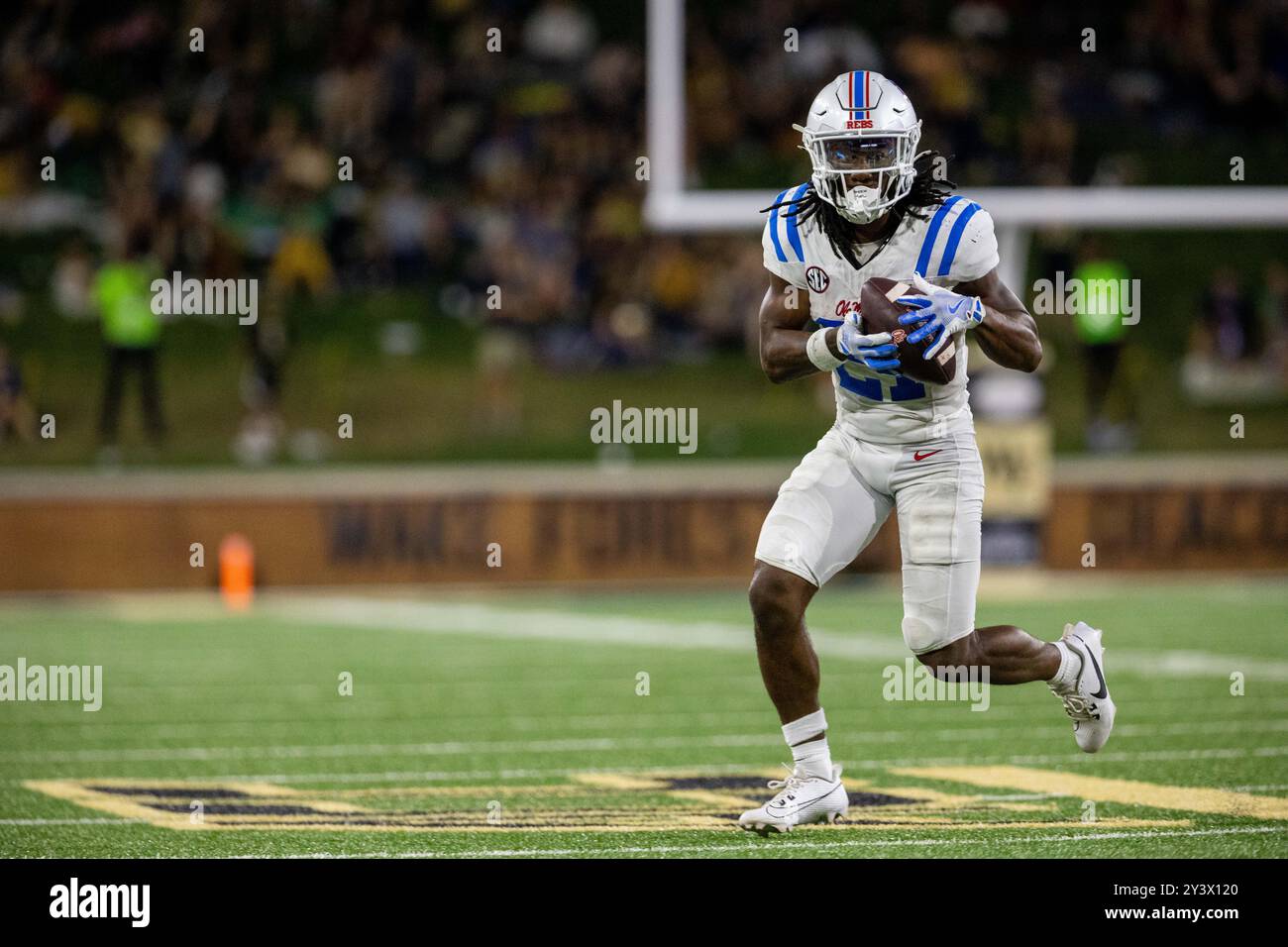 14. September 2024: Mississippi Running Back Henry Parrish Jr. (21 ...